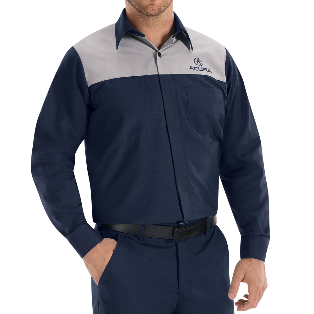 Acura® Long Sleeve Technician Shirt | Red Kap Image Apparel Program ...