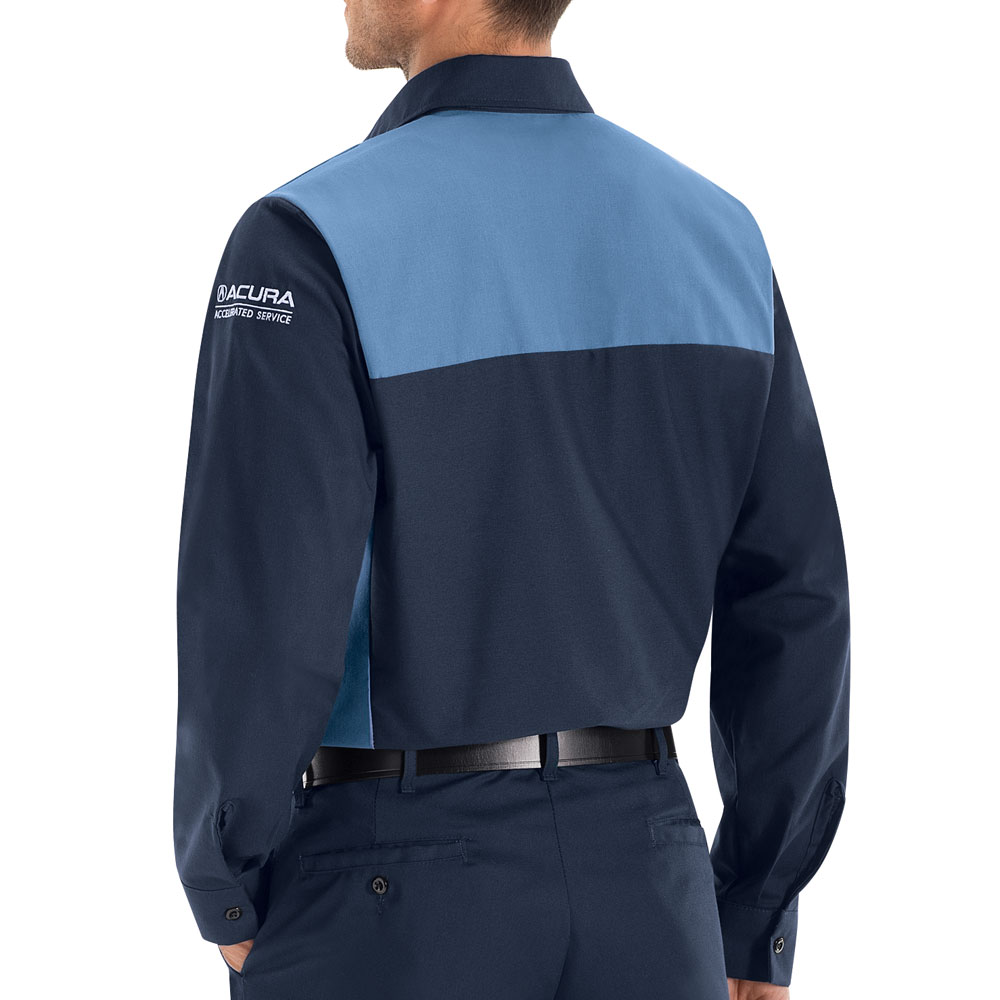 Acura® Accelerated Long Sleeve Technician Shirt | Red Kap Image Apparel ...