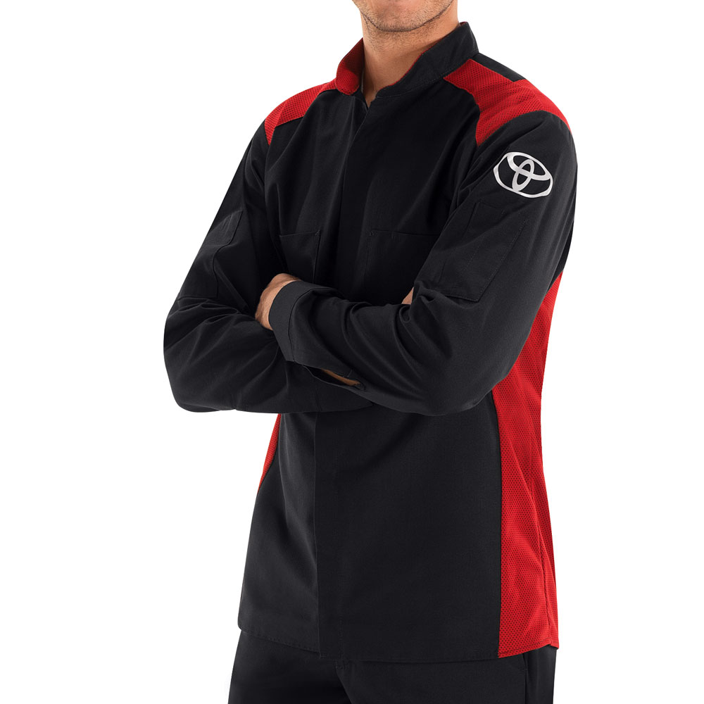 Toyota® Long Sleeve Technician Shirt | Red Kap Image Apparel Program ...