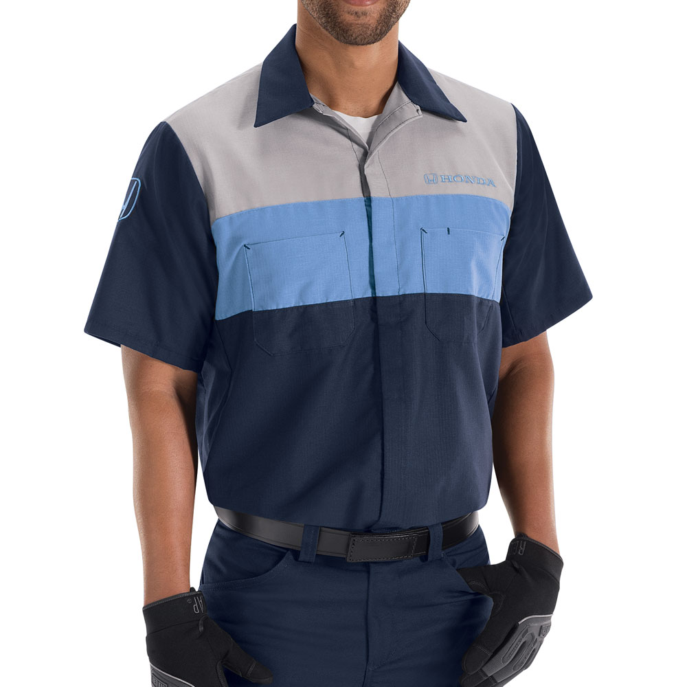 Honda® Short Sleeve Technician Shirt | National Uniforms