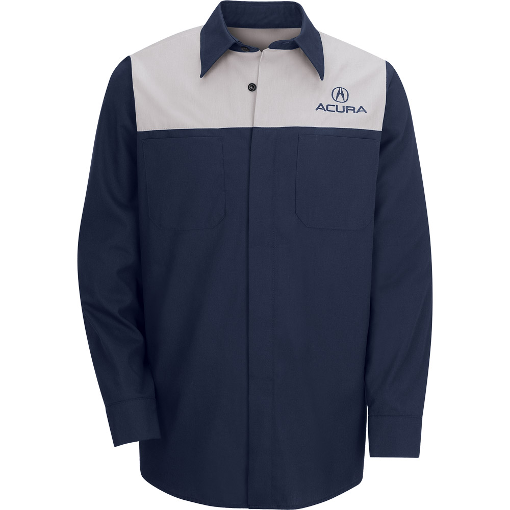 Acura® Long Sleeve Technician Shirt | Red Kap Image Apparel Program ...