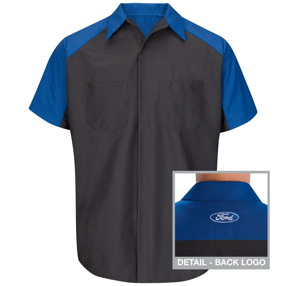 Ford® Short Sleeve Technician Shirt | Red Kap Image Apparel Program ...
